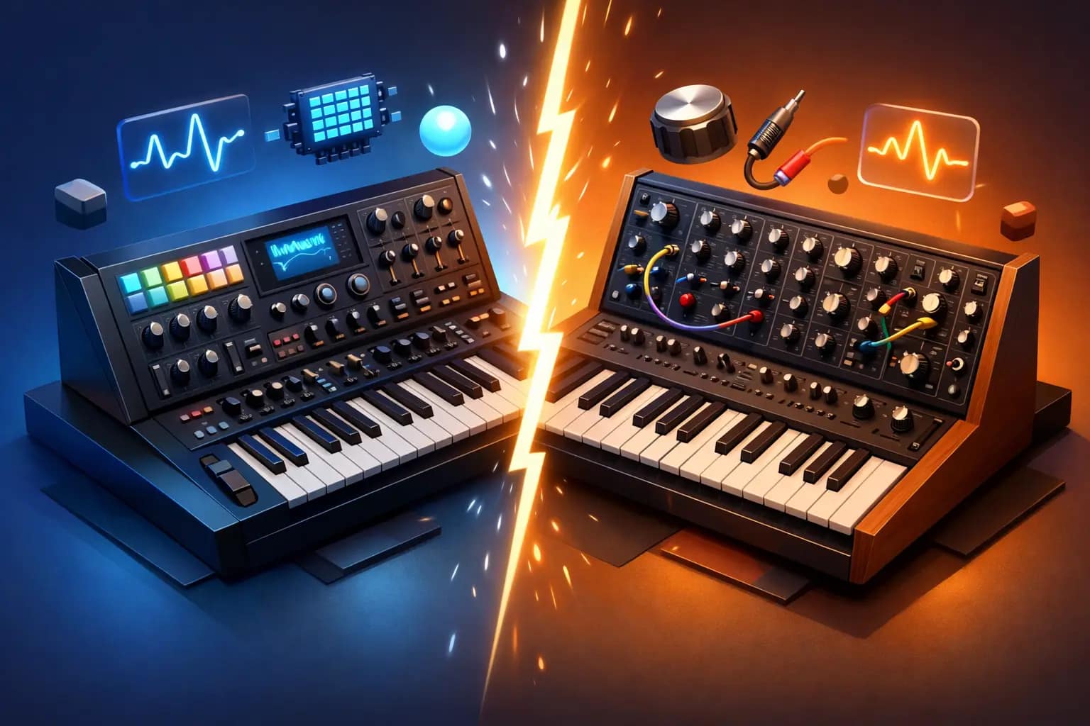 Hybrid Synth vs Analog Synth: Which Fits? - SynthReviews